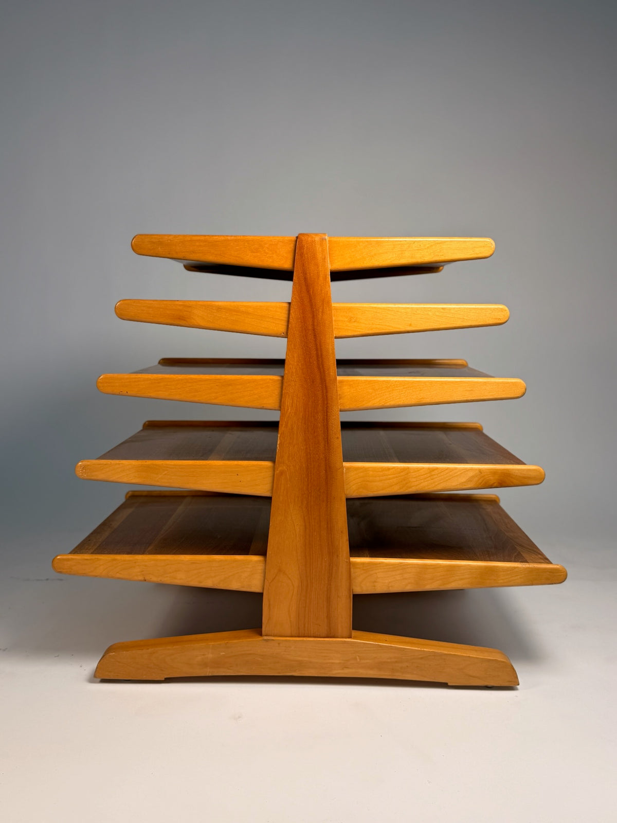 Rare Edward Wormley for Dunbar “Magazine Tree” or Side Table in Walnut ...